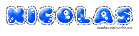 Gifs Animados del Nombre Nicolás. Imágenes gifs. Firmas animadas