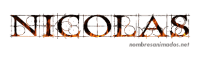 Gifs Animados del Nombre Nicolás. Imágenes gifs. Firmas animadas