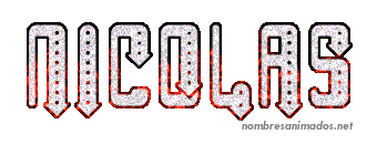Gifs Animados del Nombre Nicolás. Imágenes gifs. Firmas animadas