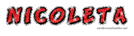 Gifs Animados del Nombre Nicoleta. Imágenes gifs. Firmas animadas
