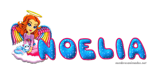 Gifs Animados del Nombre Noelia. Imágenes gifs. Firmas animadas