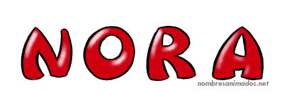 Gifs Animados del Nombre Nora. Imágenes gifs. Firmas animadas