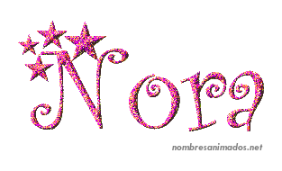 Gifs Animados del Nombre Nora. Imágenes gifs. Firmas animadas