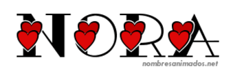 Gifs Animados Nora. Imágenes Animadas del Nombre Nora