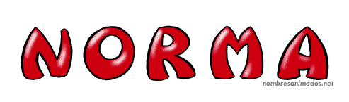 Gifs Animados del Nombre Norma. Imágenes gifs. Firmas animadas