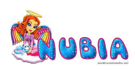 Gifs Animados del Nombre Nubia. Imágenes gifs. Firmas animadas