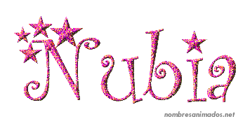 Gifs Animados del Nombre Nubia. Imágenes gifs. Firmas animadas