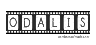 Gifs Animados del Nombre Odalis. Imágenes gifs. Firmas animadas