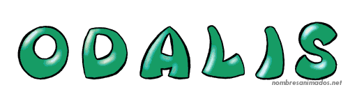 Gifs Animados del Nombre Odalis. Imágenes gifs. Firmas animadas