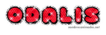 Gifs Animados del Nombre Odalis. Imágenes gifs. Firmas animadas
