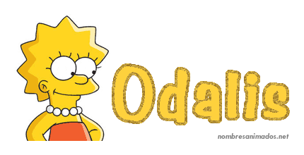 Gifs Animados del Nombre Odalis. Imágenes gifs. Firmas animadas