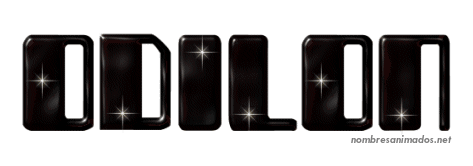 Gifs Animados del Nombre Odilon. Imágenes gifs. Firmas animadas