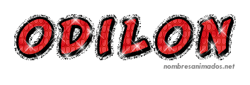 Gifs Animados del Nombre Odilon. Imágenes gifs. Firmas animadas