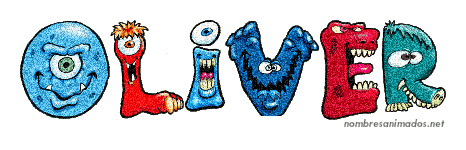 Gifs Animados del Nombre Oliver. Imágenes gifs. Firmas animadas