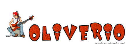 Gifs Animados del Nombre Oliverio. Imágenes gifs. Firmas animadas
