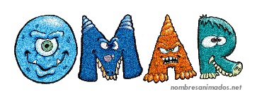 Gifs Animados del Nombre Omar. Imágenes gifs. Firmas animadas