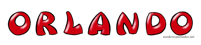 Gifs Animados del Nombre Orlando. Imágenes gifs. Firmas animadas