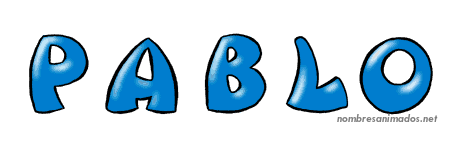 Gifs Animados del Nombre Pablo. Imágenes gifs. Firmas animadas