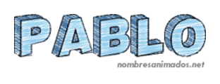 Gifs Animados del Nombre Pablo. Imágenes gifs. Firmas animadas