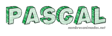 Gifs Animados del Nombre Pascal. Imágenes gifs. Firmas animadas