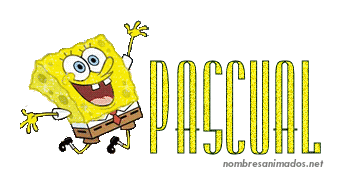 Gifs Animados del Nombre Pascual. Imágenes gifs. Firmas animadas