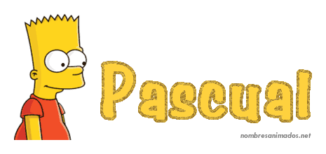 Gifs Animados del Nombre Pascual. Imágenes gifs. Firmas animadas
