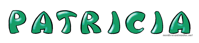 Gifs Animados del Nombre Patricia. Imágenes gifs. Firmas animadas