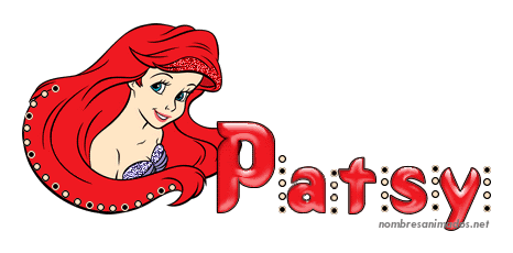 Gifs Animados del Nombre Patsy. Imágenes gifs. Firmas animadas