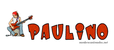 Gifs Animados del Nombre Paulino. Imágenes gifs. Firmas animadas