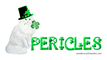 Gifs Animados del Nombre Pericles. Imágenes gifs. Firmas animadas