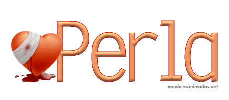 Gifs Animados del Nombre Perla. Imágenes gifs. Firmas animadas