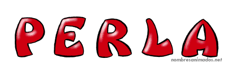 Gifs Animados del Nombre Perla. Imágenes gifs. Firmas animadas