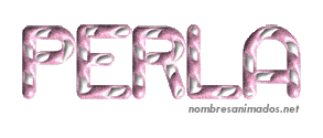 Gifs Animados del Nombre Perla. Imágenes gifs. Firmas animadas
