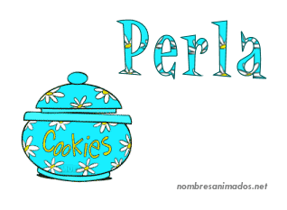 Gifs Animados del Nombre Perla. Imágenes gifs. Firmas animadas