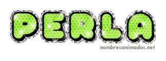 Gifs Animados del Nombre Perla. Imágenes gifs. Firmas animadas