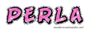 Gifs Animados del Nombre Perla. Imágenes gifs. Firmas animadas