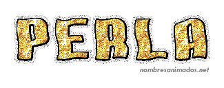 Gifs Animados del Nombre Perla. Imágenes gifs. Firmas animadas