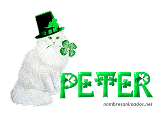 Gifs Animados del Nombre Peter. Imágenes gifs. Firmas animadas