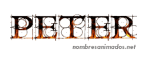 Gifs Animados del Nombre Peter. Imágenes gifs. Firmas animadas