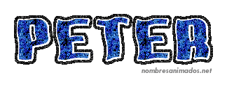 Gifs Animados del Nombre Peter. Imágenes gifs. Firmas animadas