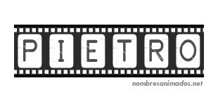 Gifs Animados del Nombre Pietro. Imágenes gifs. Firmas animadas