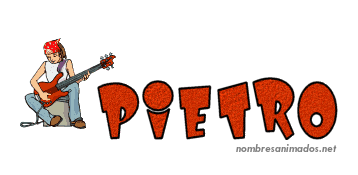 Gifs Animados del Nombre Pietro. Imágenes gifs. Firmas animadas
