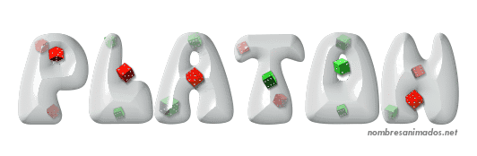Gifs Animados del Nombre Platón. Imágenes gifs. Firmas animadas