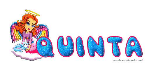 Gifs Animados del Nombre Quinta. Imágenes gifs. Firmas animadas