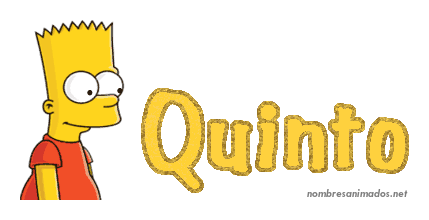 Gifs Animados del Nombre Quinto. Imágenes gifs. Firmas animadas