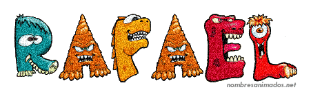 Gifs Animados del Nombre Rafael. Imágenes gifs. Firmas animadas