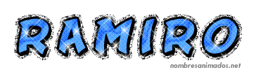 Gifs Animados del Nombre Ramiro. Imágenes gifs. Firmas animadas