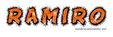 Gifs Animados del Nombre Ramiro. Imágenes gifs. Firmas animadas