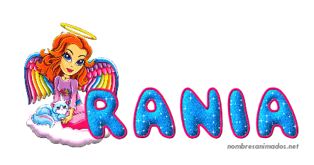 Gifs Animados del Nombre Rania. Imágenes gifs. Firmas animadas