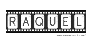 Gifs Animados del Nombre Raquel. Imágenes gifs. Firmas animadas